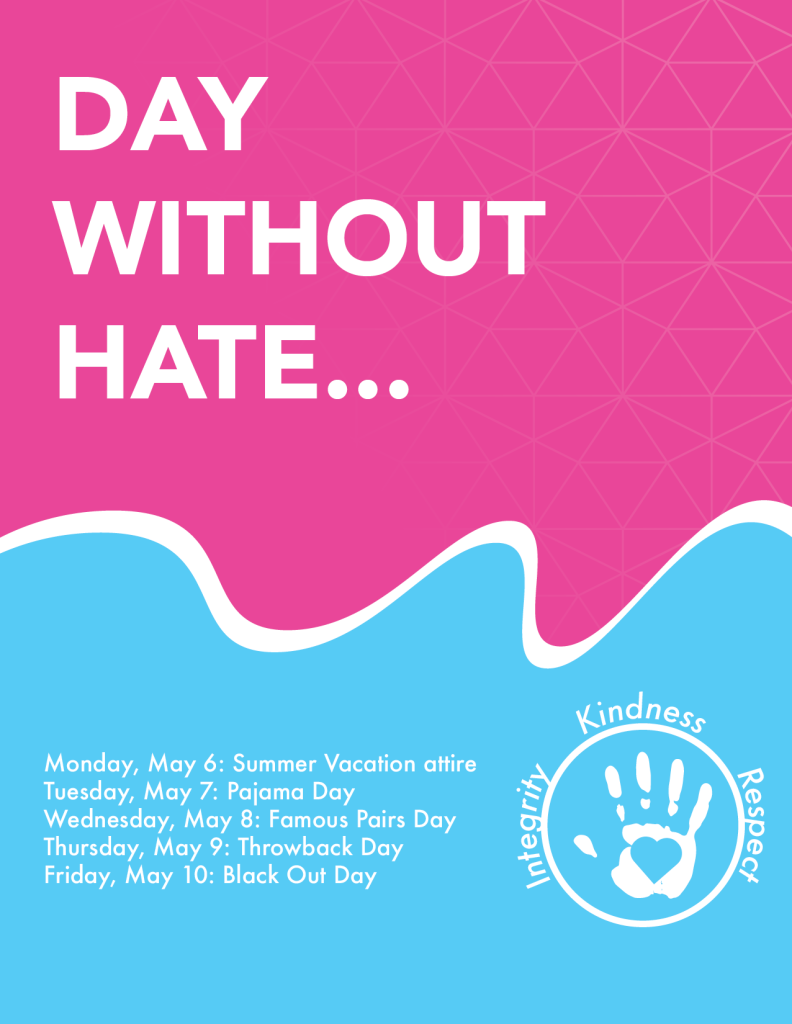 Florida Pitt Waller » Day Without Hate Spirit Week – May 6-10